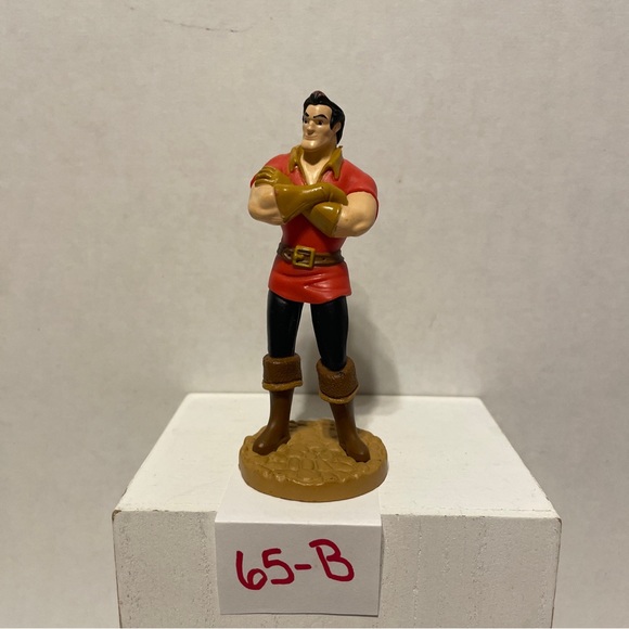 Disney | Toys | Disney Beauty And The Beast Gaston 425 Pvc Figure Cake ...